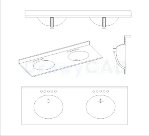 Basins – DrawyCAD – Free DWG Download