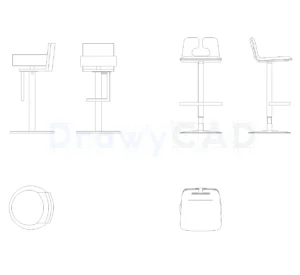 Stools – DrawyCAD – Free DWG Download