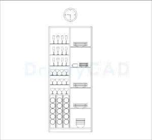 Display cabinets – DrawyCAD – Free DWG Download