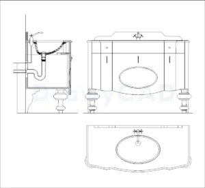 Basins – DrawyCAD – Free DWG Download