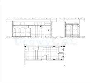 Changing rooms – DrawyCAD – Free DWG Download