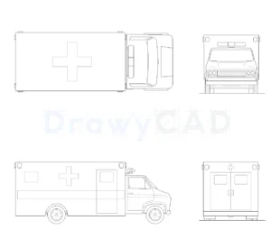 Ambulances – DrawyCAD – Free DWG Download