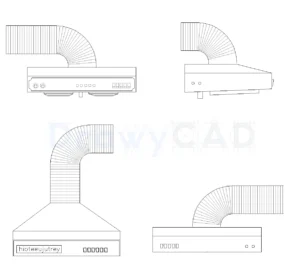 Range hoods – DrawyCAD – Free DWG Download