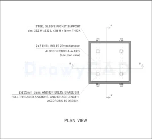 Pillars – DrawyCAD – Free DWG Download