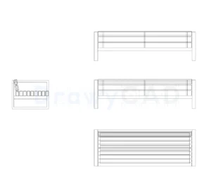 Benches – DrawyCAD – Free DWG Download