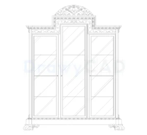 Display cabinets – DrawyCAD – Free DWG Download