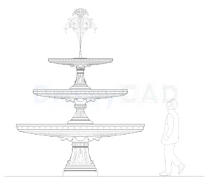 Fountains – DrawyCAD – Free DWG Download