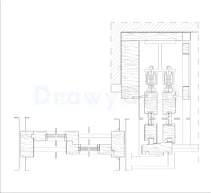 Sliding windows – DrawyCAD – Free DWG Download