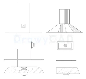 Range hoods – DrawyCAD – Free DWG Download