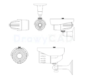 CCTV systems – DrawyCAD – Free DWG Download