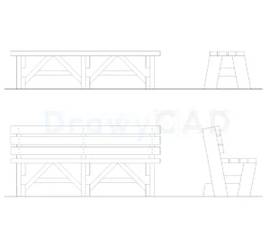 Benches – DrawyCAD – Free DWG Download